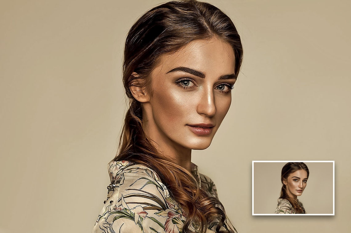 Professional Skin Retouch Photoshop Action Hdr And Smooth Etsy