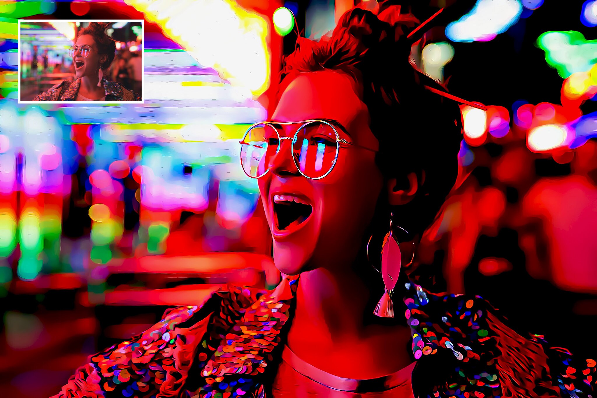 Smudge Painting Photoshop Action,smudge Paint Effect,photoshop Brushes ...