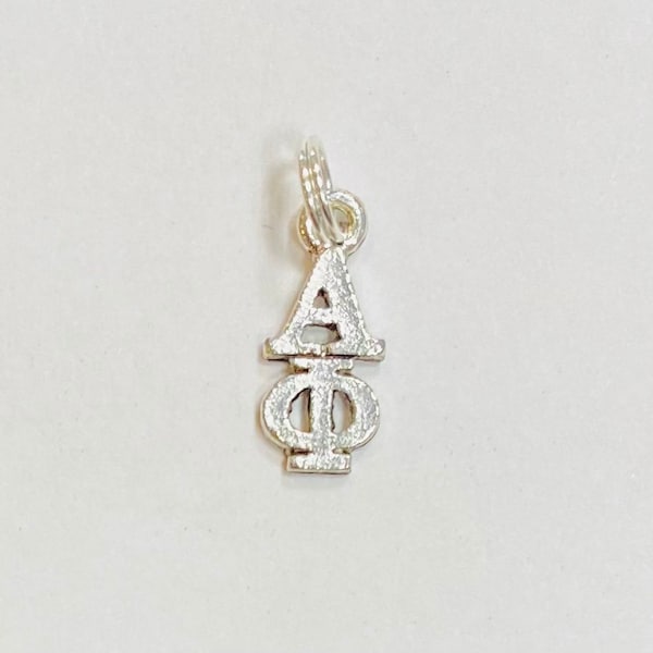 Gold Alpha Phi Charm - Etsy