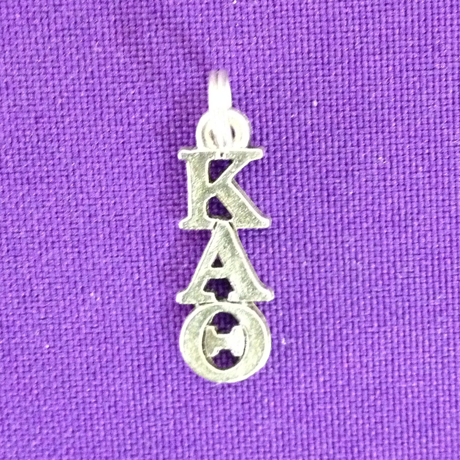 Kappa Alpha Theta Sorority Greek Lavaliere officially | Etsy