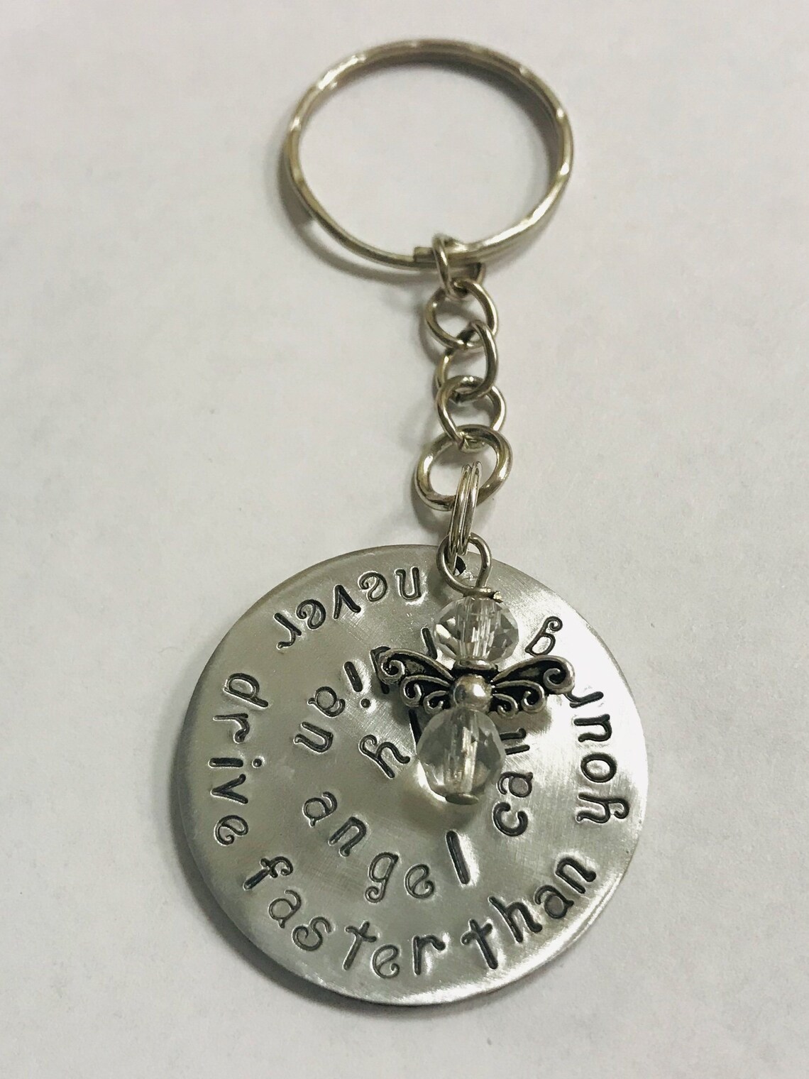 Guardian Angel New Driver Keychain never Drive Faster - Etsy
