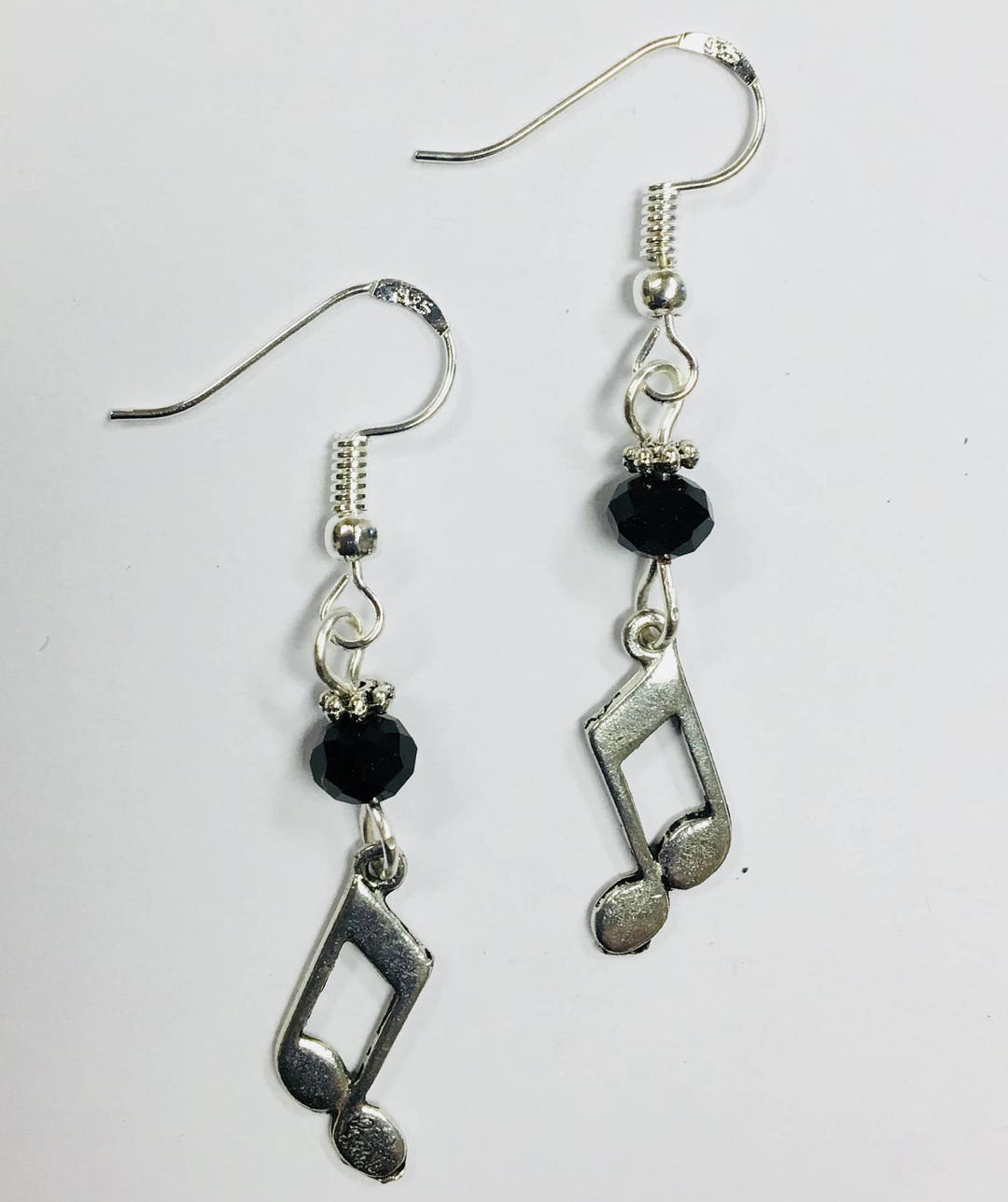 Music Eighth Note Earrings, Musician Band Orchestra Chorus Earrings ...