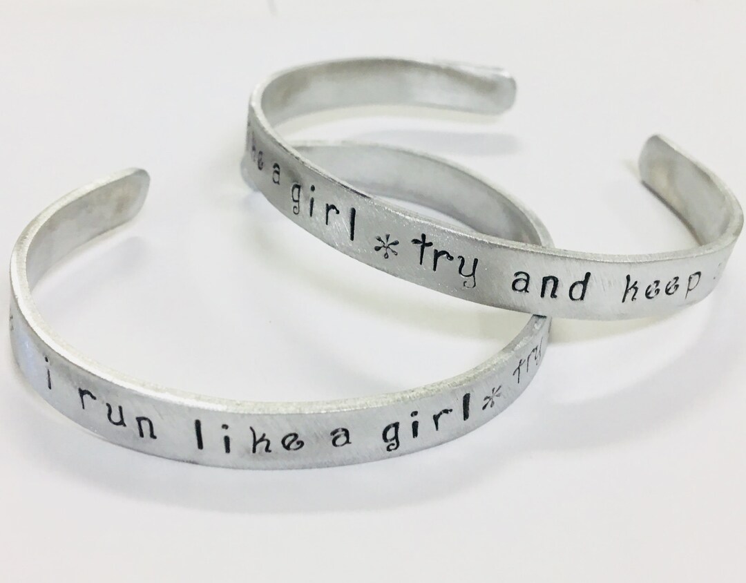 Runner, Marathon, Crossfit, Sprinter, Track Bracelet - "i Run Like a ...