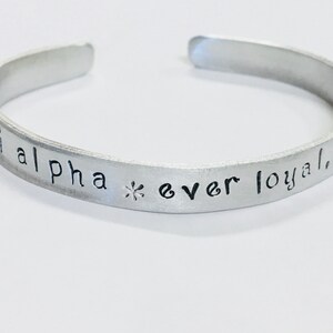 Theta Phi Alpha TPA, Ever Loyal, Ever Lasting Sorority Handstamped ...