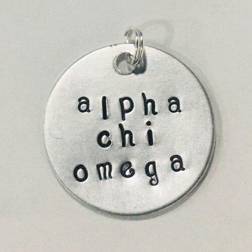 Alpha Chi Omega Handwriting Script Sorority Baseball Cap | Etsy