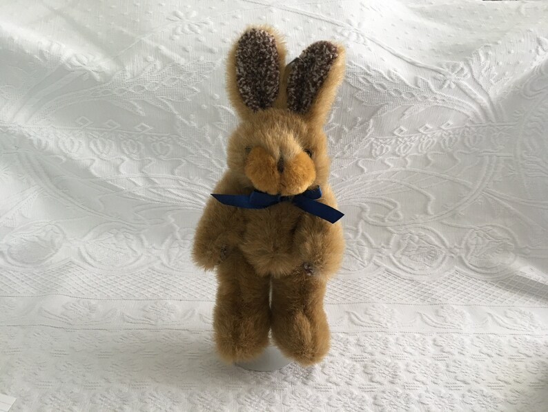 Cottontail Collection Brown Jointed Plush Easter Bunny Rabbit | Etsy