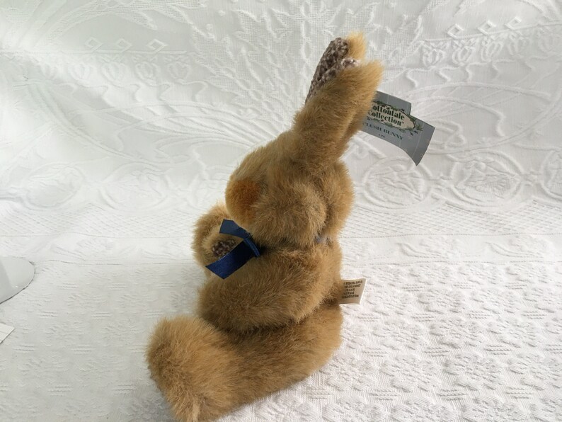 Cottontail Collection Brown Jointed Plush Easter Bunny Rabbit | Etsy