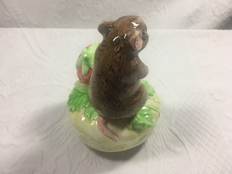 Schmid Beatrix Potter Ceramic Music Boxes Timmy Willie | Etsy