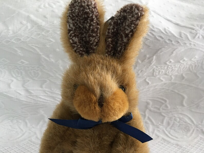 Cottontail Collection Brown Jointed Plush Easter Bunny Rabbit | Etsy