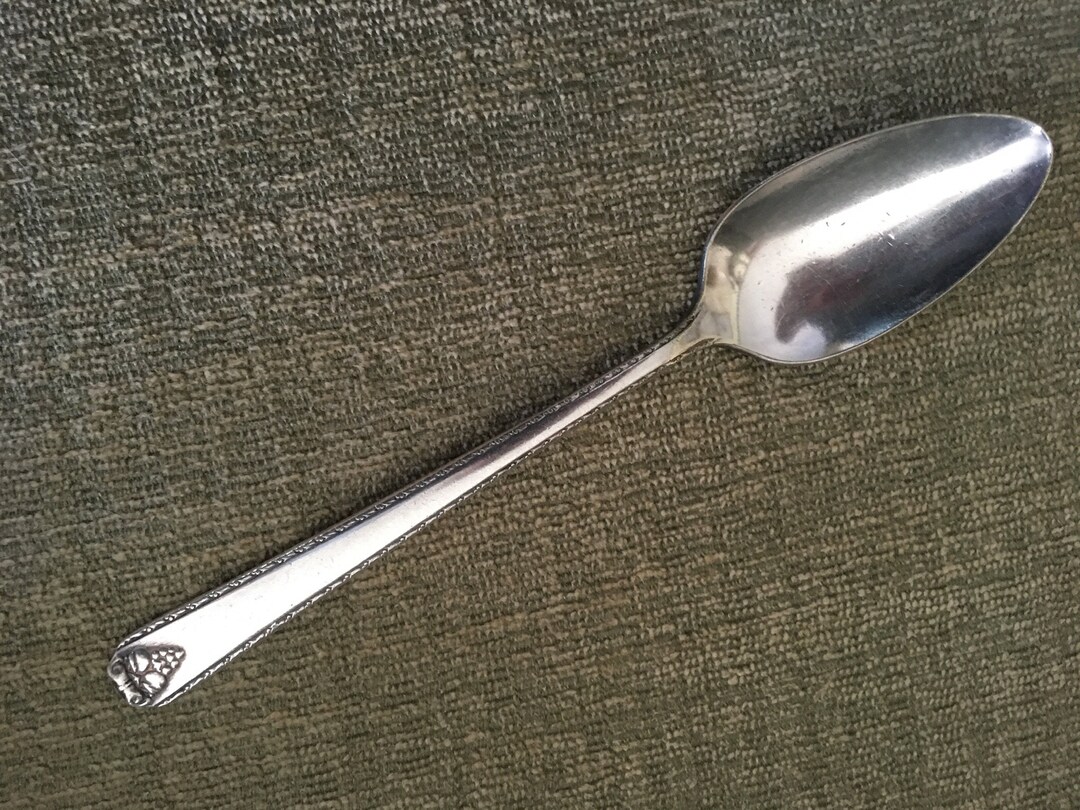 Prestige Plate Teaspoon, Bordeaux Pattern, 1945, Silver Plate Teaspoon ...
