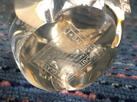 Art & Collectibles Glass Art Balos Cobalt Art Glass Iridescent Deer ...