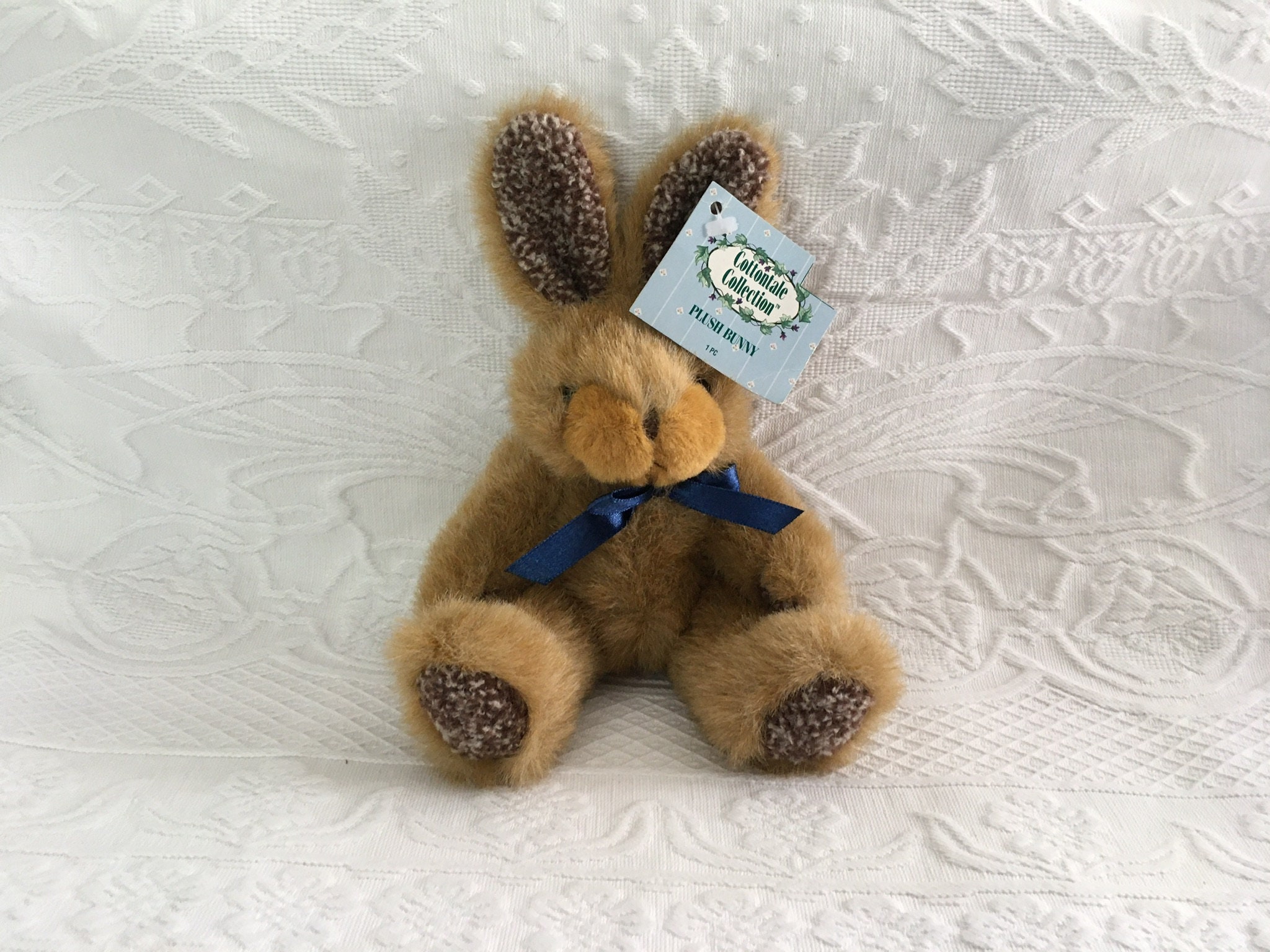 CottonTail Collection Brown Jointed Plush Easter Bunny Rabbit | Etsy