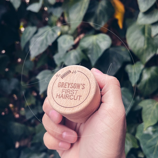 First Haircut Keepsake - Etsy