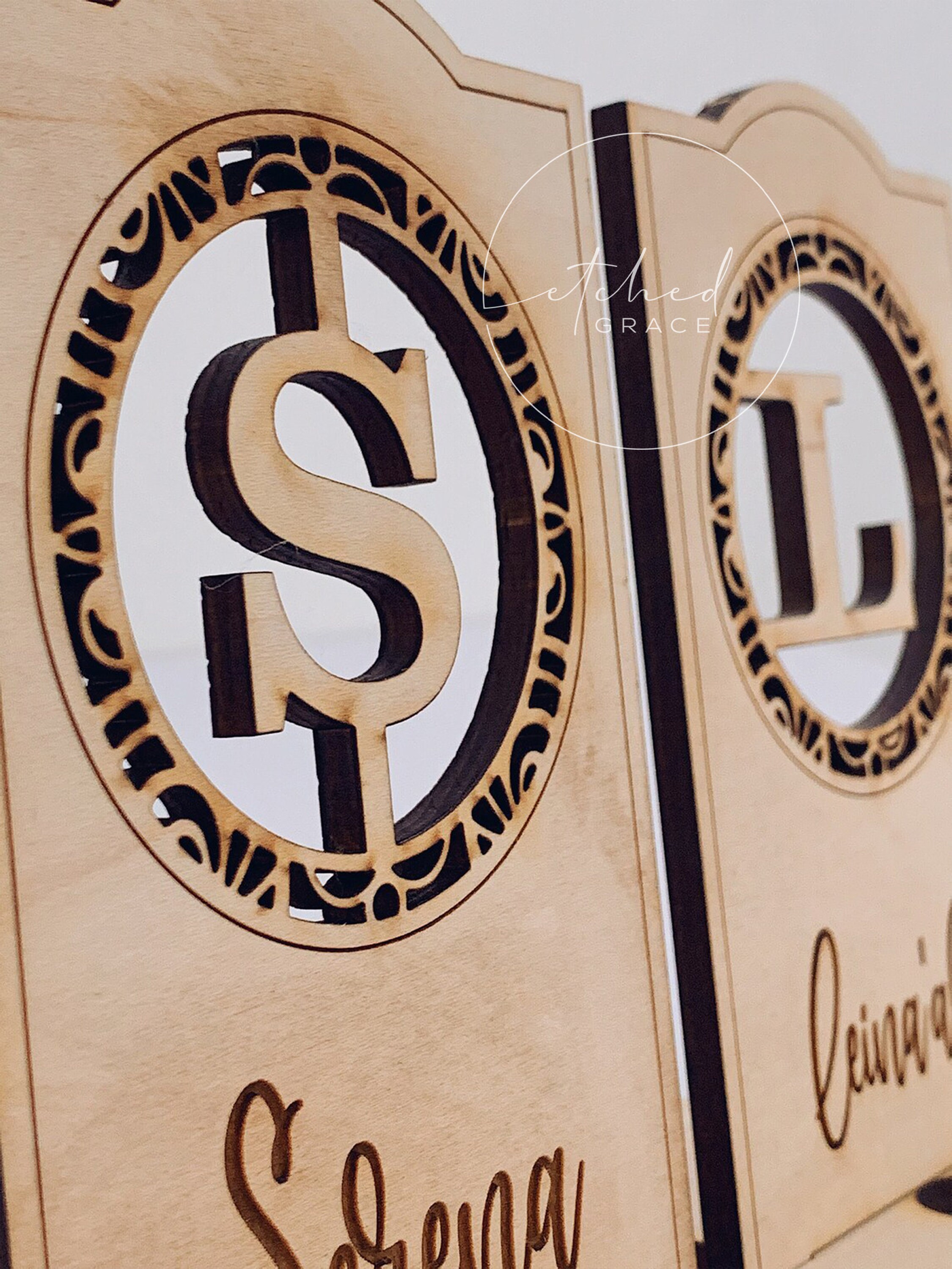 Engraved Phone Stand Monogramed Phone Stand Personalized - Etsy