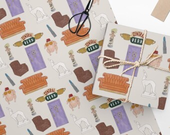 Friends Wrapping Paper - Etsy