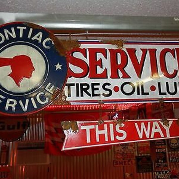 Pontiac Sign - Etsy