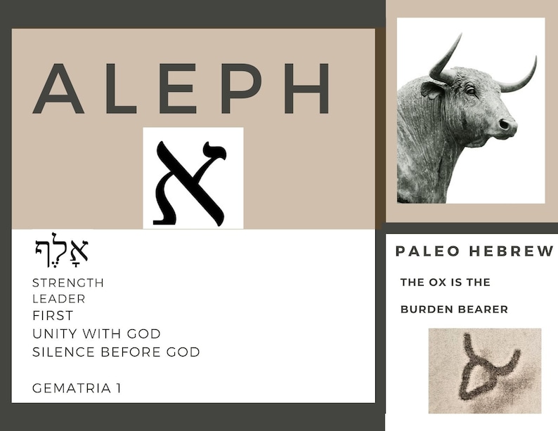 Hebrew Aleph-beit Cards Are a Great Tool to Learn About the Hebrew ...