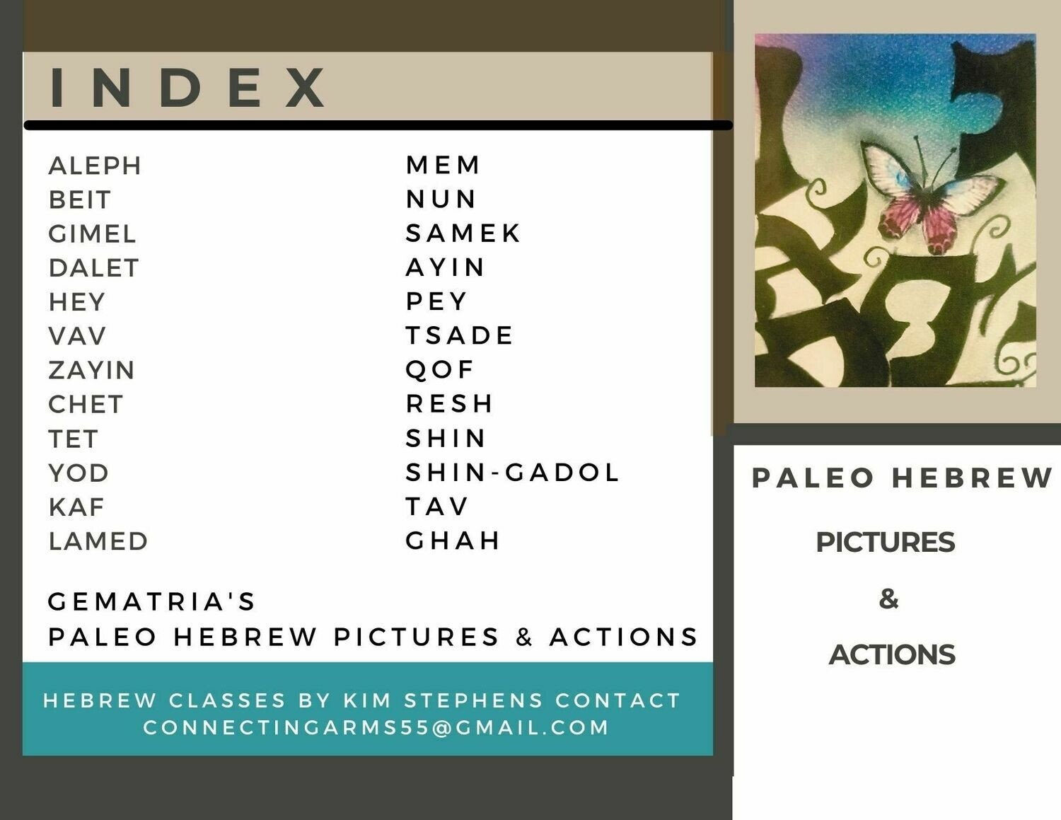 Hebrew Aleph-beit Cards Are a Great Tool to Learn About the Hebrew ...