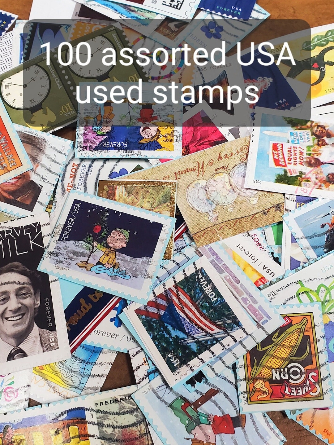 Assorted Used Stamps for Ephemera - Etsy