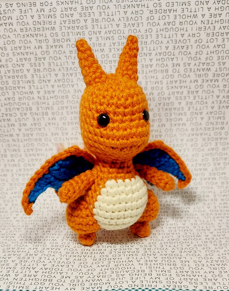 Fire Evolution: Charmander, Charmeleon and Charizard Crochet Chibi ...