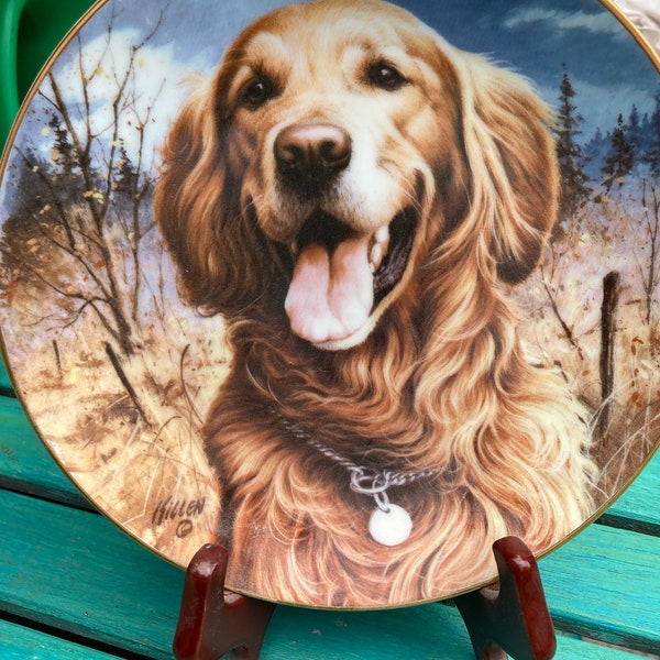 Golden Retriever Plates - Etsy