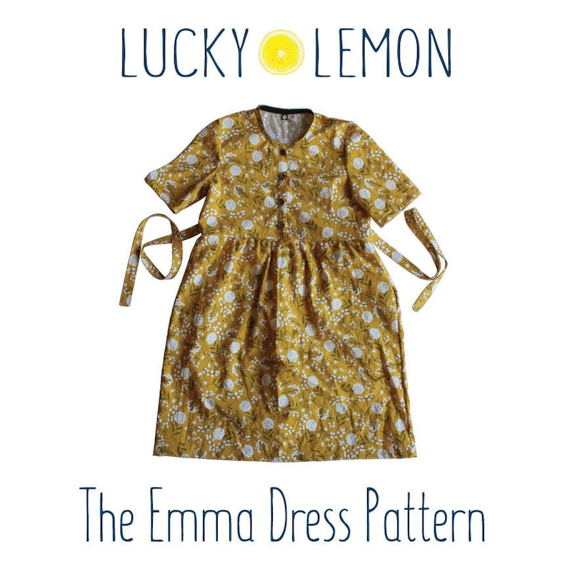The Emma Dress PATTERN - Etsy