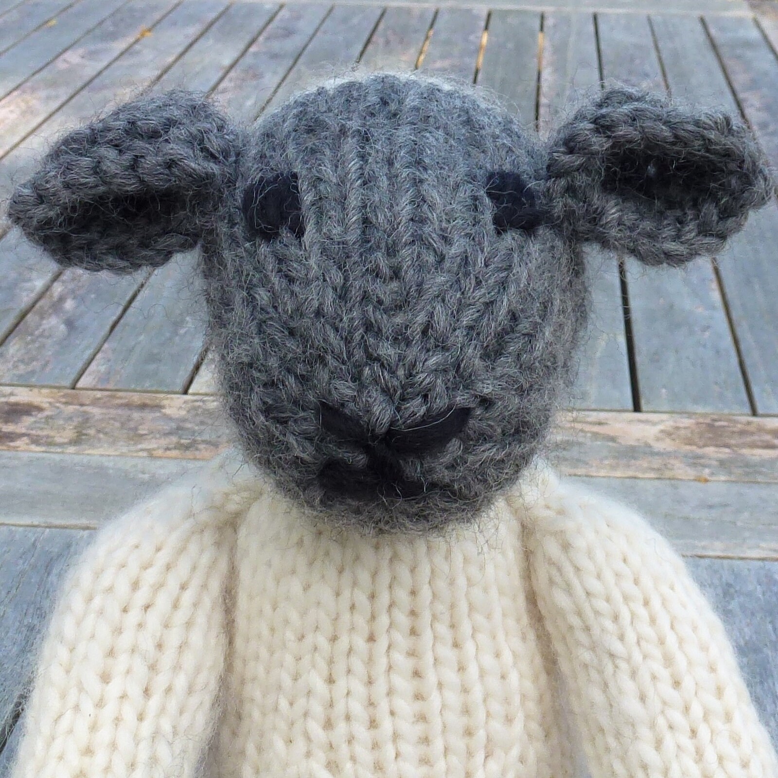 FIVE Knitting Patterns US for Rebecca Rabbit, Freddie Fox, Leonard Lion ...