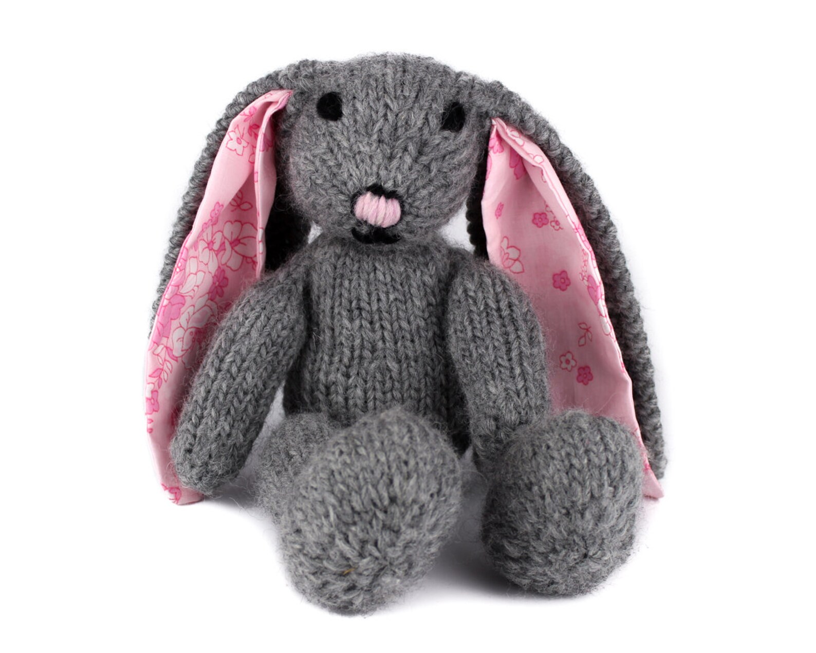 FIVE Knitting Patterns US for Rebecca Rabbit, Freddie Fox, Leonard Lion ...