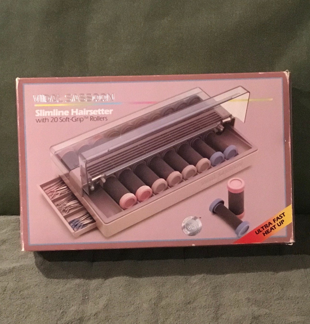 Vintage Vidal Sassoon Slimline Hairsetter 20 Soft-grip Rollers - Etsy