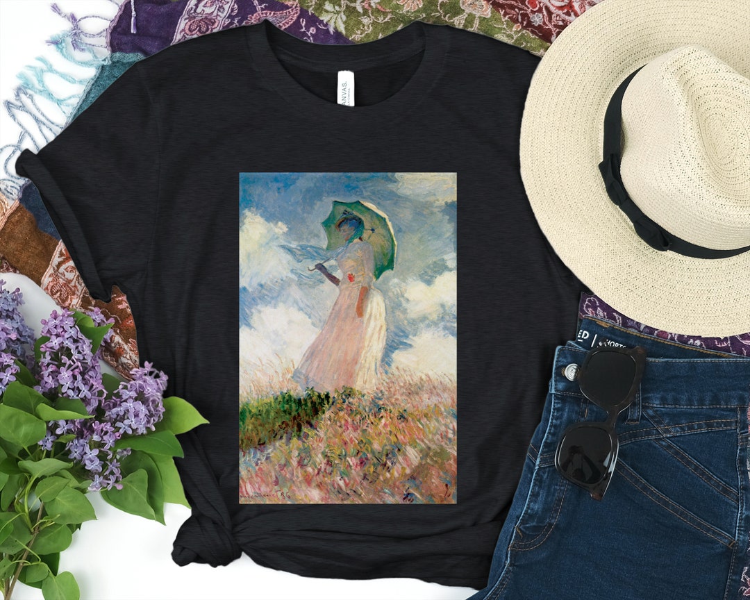 Monet Impression Portrait, Aesthetic Shirt, Aesthetic Clothing, Art ...