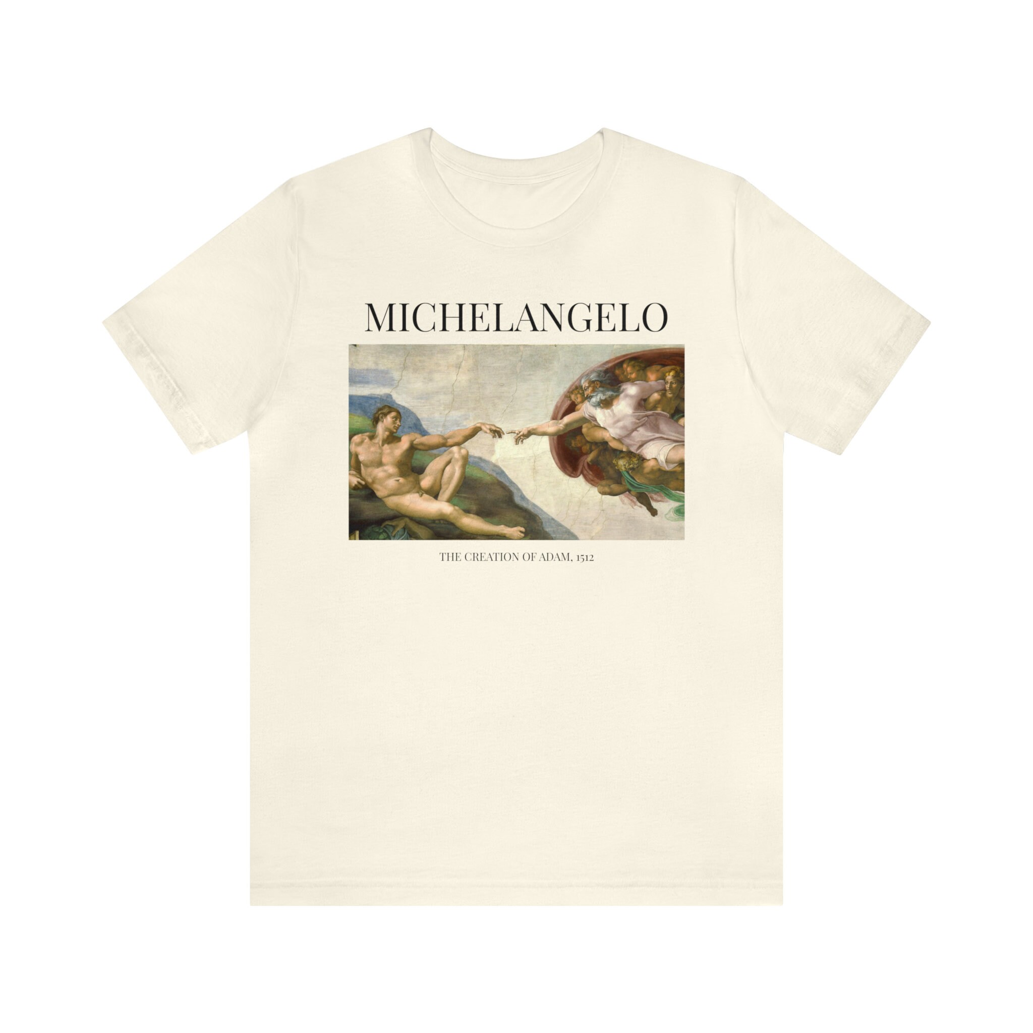 Michelangelo Creation of Adam Shirt Italian Art T Shirt - Etsy