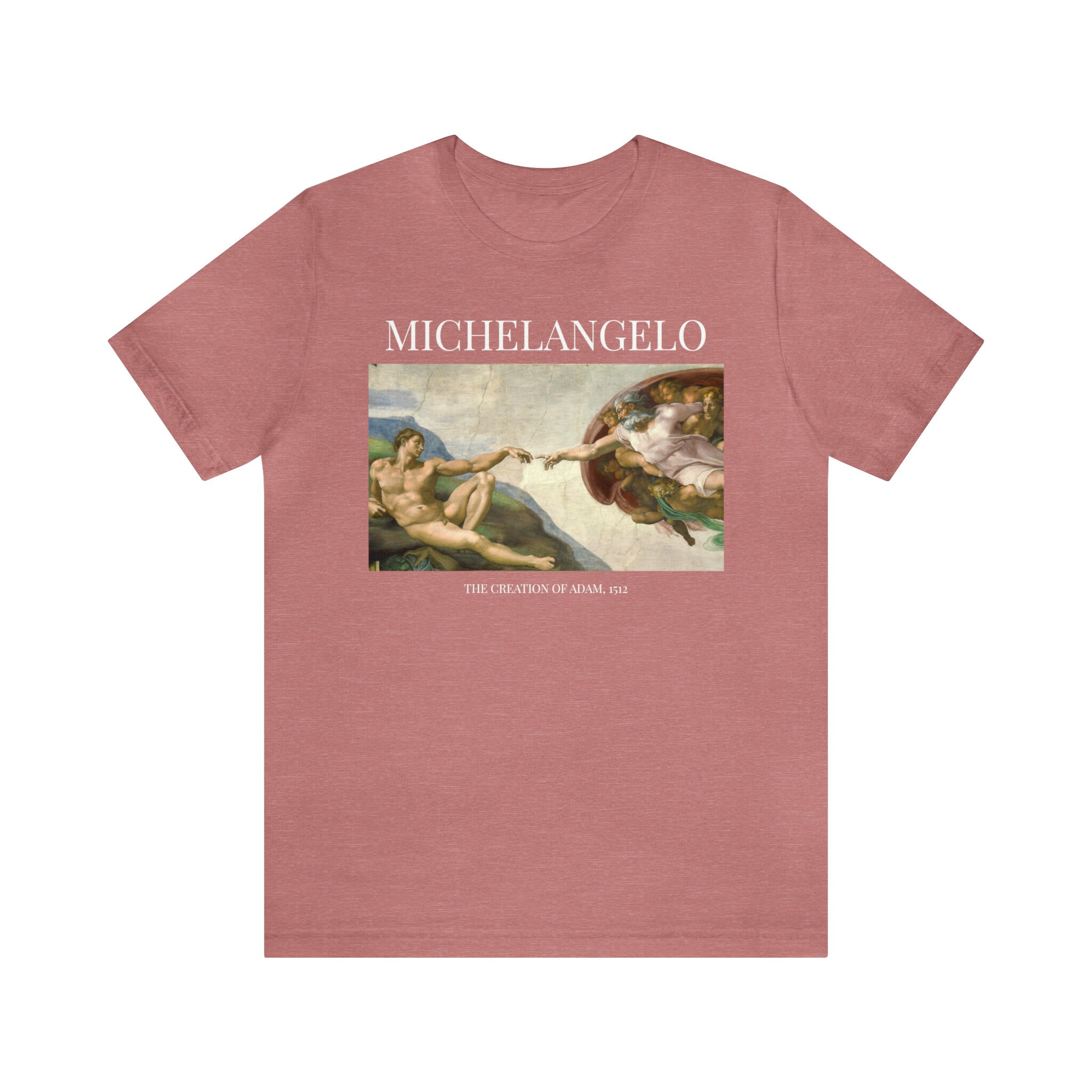 Michelangelo Creation of Adam Shirt Italian Art T Shirt - Etsy