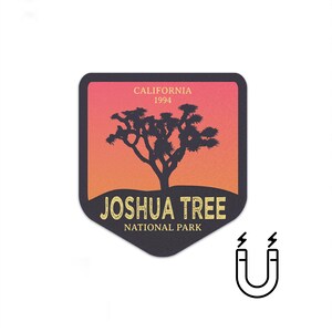 Joshua Tree National Park Magnet | National Park Magnet | 3" | Bumper ...