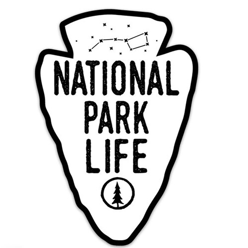 National Park Sticker Explore Our Parks - Etsy