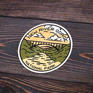 New River Gorge National Park Sticker - Etsy