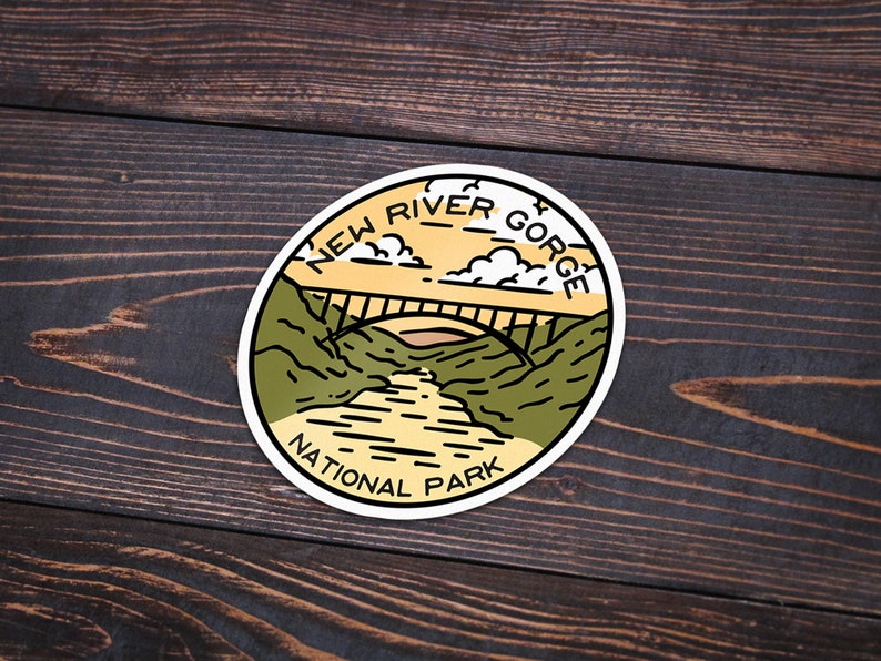 New River Gorge National Park Sticker - Etsy