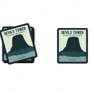Devils Tower National Monument Sticker - Etsy