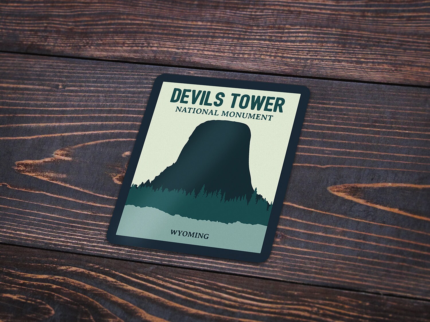 Devils Tower National Monument Sticker National Park Sticker - Etsy
