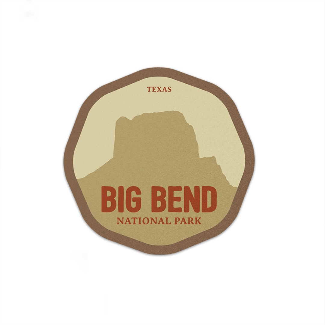 Big Bend National Park Sticker Multiple Sizes Bumper Sticker Water ...