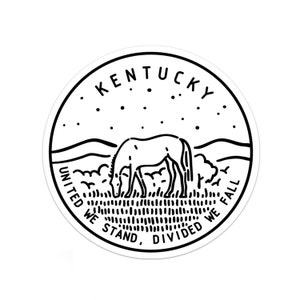 Kentucky Sticker | Kentucky Decal | Multiple Sizes | Bumper Sticker ...