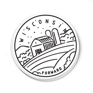 Wisconsin Sticker | Wisconsin Decal | Multiple Sizes | Bumper Sticker ...