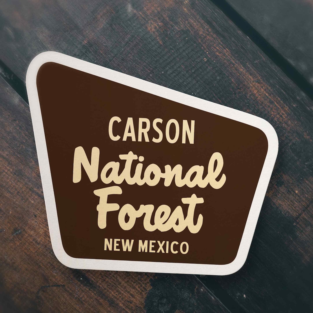 Carson National Forest Sticker | New Mexico Bumper Sticker | Water ...