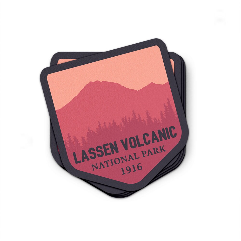 Lassen Volcanic National Park Sticker National Park Decal - Etsy