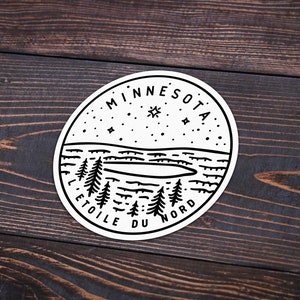 Minnesota Sticker | Minnesota Decal | Multiple Sizes | Bumper Sticker ...