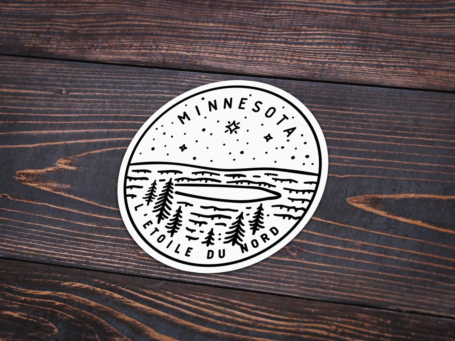 Minnesota Sticker | Minnesota Decal | Multiple Sizes | Bumper Sticker ...