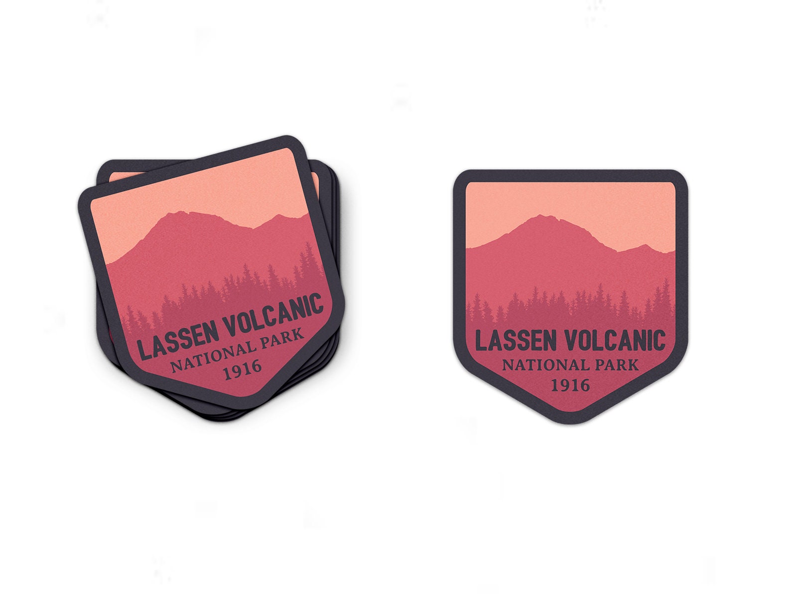 Lassen Volcanic National Park Sticker National Park Decal - Etsy