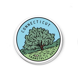 Connecticut Sticker | Connecticut Decal | Multiple Sizes | Bumper ...