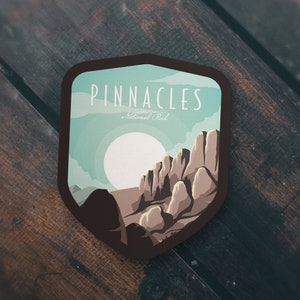 Pinnacles National Park Sticker | Multiple Sizes | Bumper Sticker ...