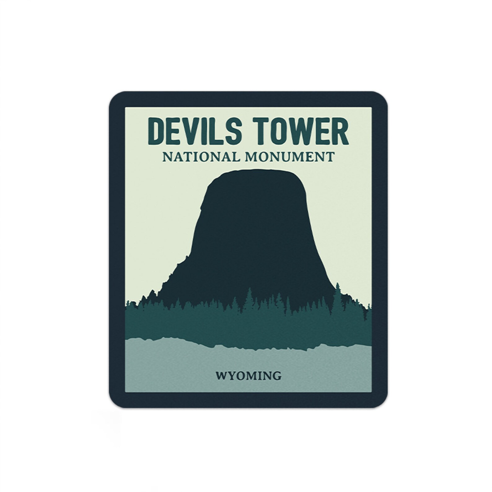 Devils Tower National Monument Sticker - Etsy