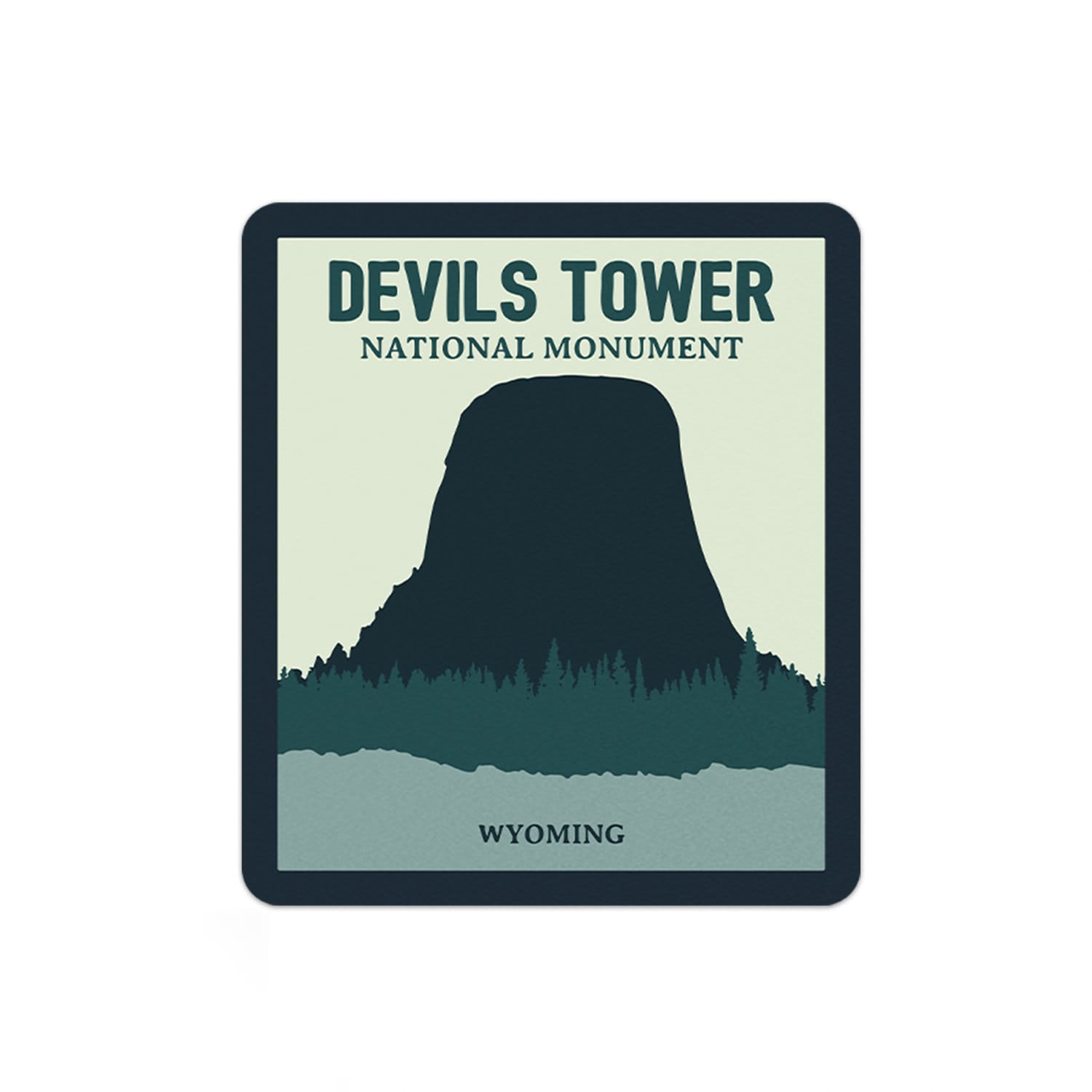 Devils Tower National Monument Sticker - Etsy